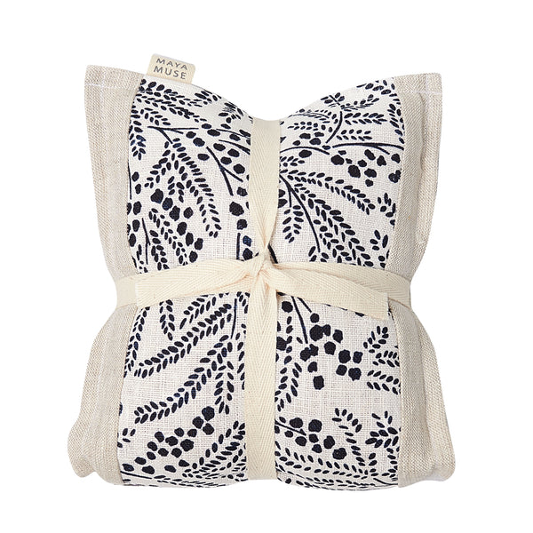 Pure Linen Wheat Bag - Lavender - One Kind Box